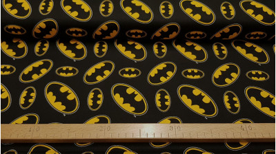 Cotton Batman Logo fabric - Buy fabrics online - Textil Siles