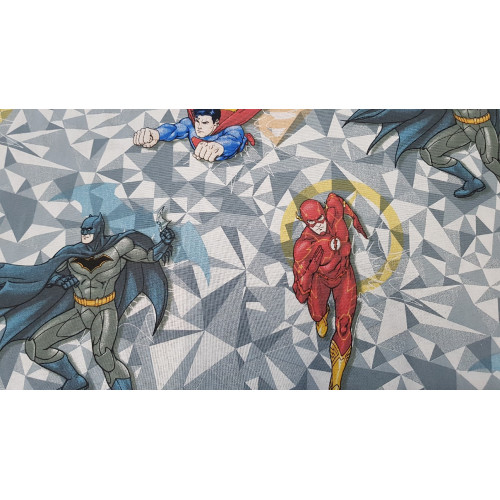 Cotton DC Comics Superheroes fabric | Textil Siles fabric store
