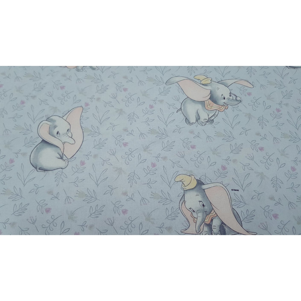 Cotton Disney Dumbo Floral fabric | Textil Siles fabric store