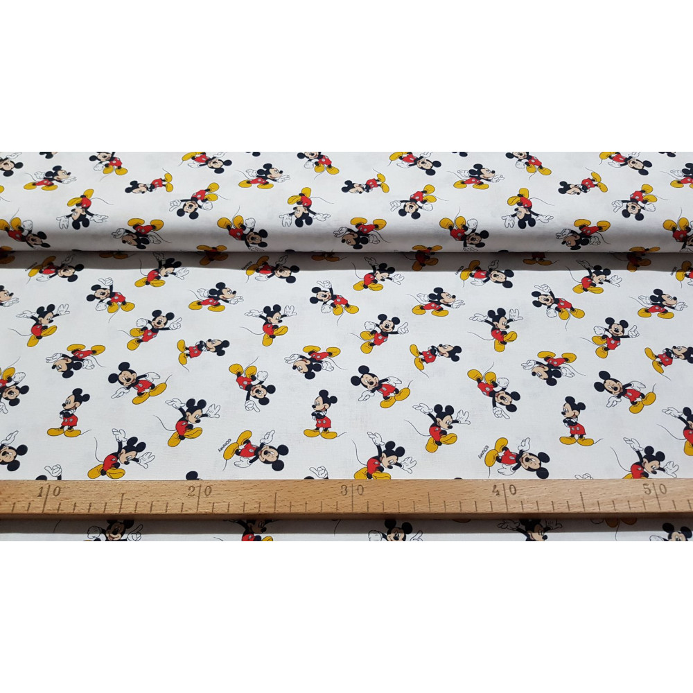 Cotton Disney Mickey Mouse fabric | Textil Siles fabric store