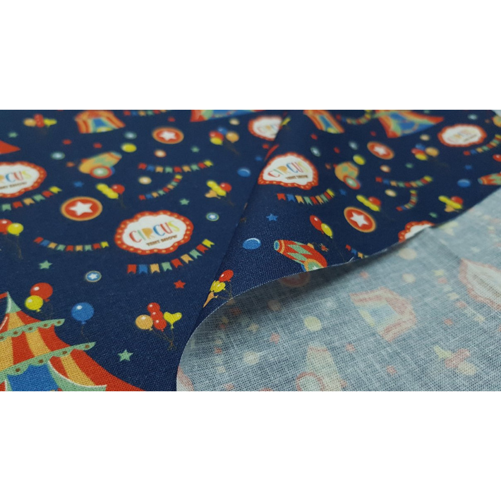 Tejido Algodón Circus Carpas | Tienda de telas Textil Siles