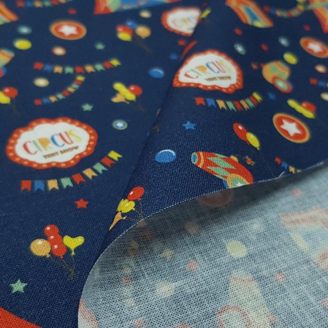 Tejido Algodón Circus Carpas | Tienda de telas Textil Siles