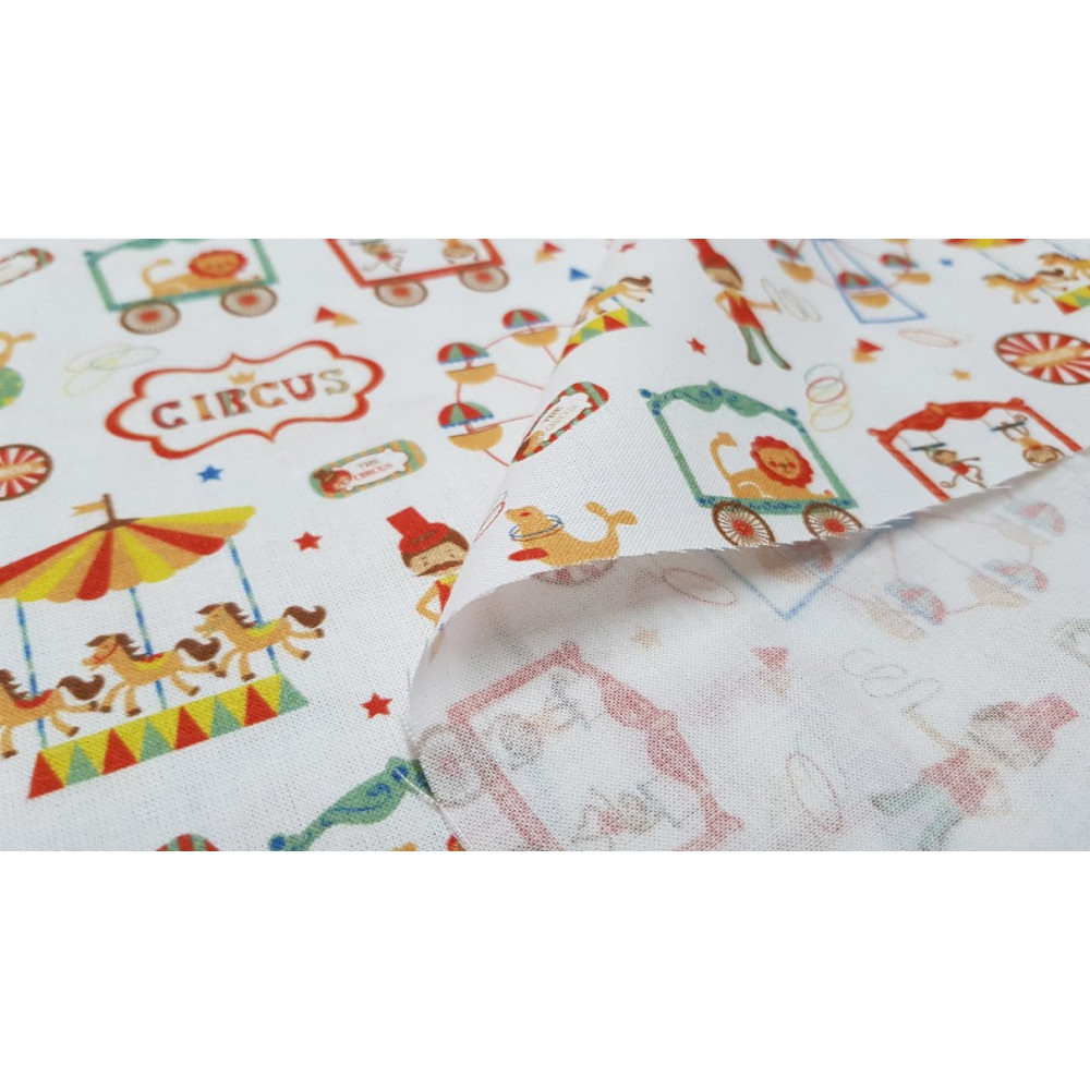Tela Algodón Circus Feria | Tienda de telas Textil Siles