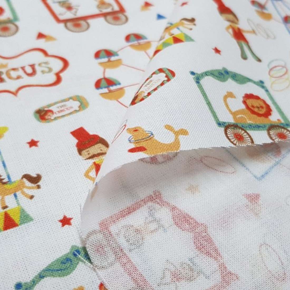 Tela Algodón Circus Feria | Tienda de telas Textil Siles
