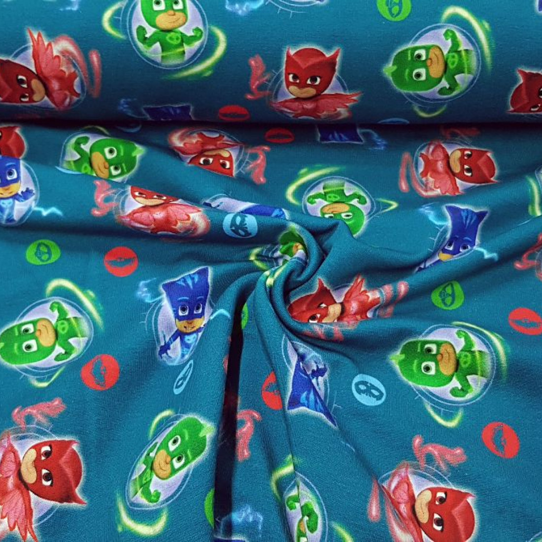 Jersey Sweat PJ Mask fabric - Buy fabrics online - Textil Siles