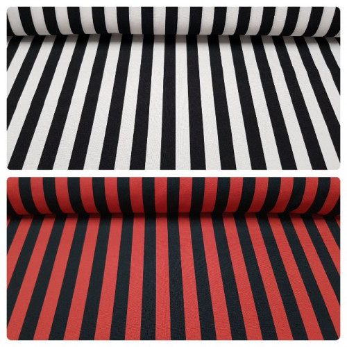 Stretch Stripes 2cm fabric | Textil Siles fabric store