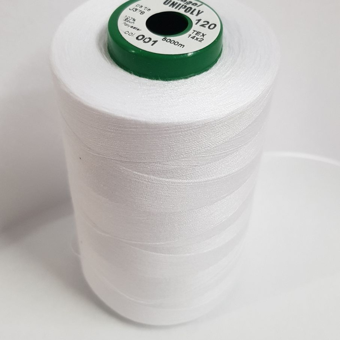 Hilo Poliester 5000m Unipoly | Tienda de telas Textil Siles