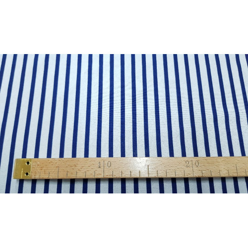 Tejido OUTLET Rayas Azul y Blanco | Tienda de telas Textil Siles