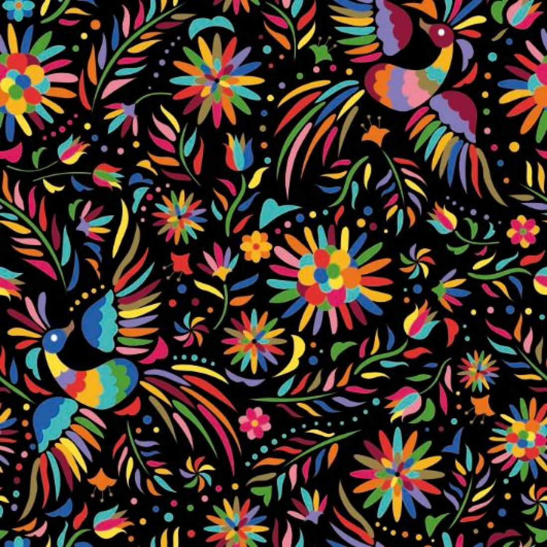 Tela Stretch Encanto Floral | Tienda de telas Textil Siles