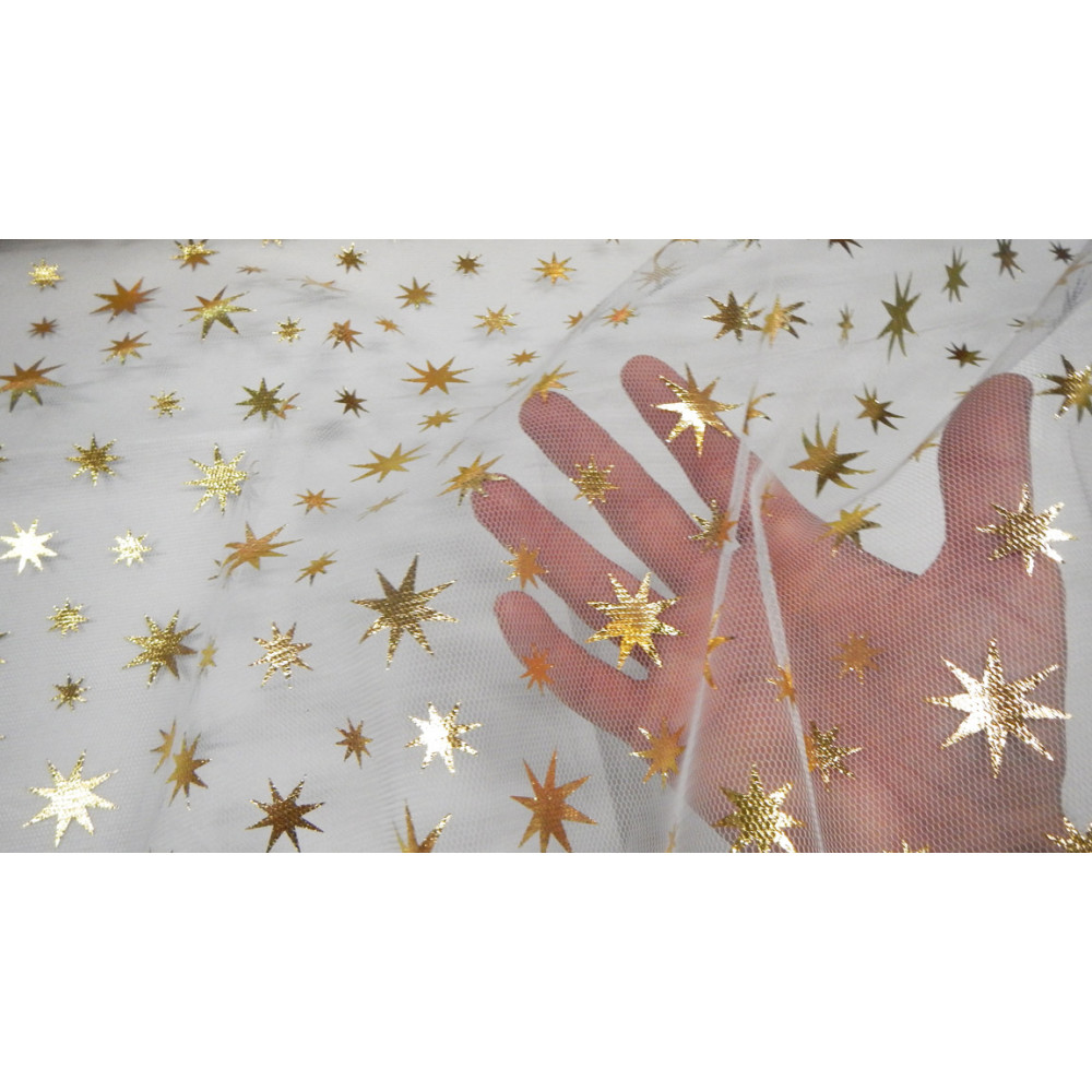 Tejido Tul Estrellas | Tienda de telas Textil Siles