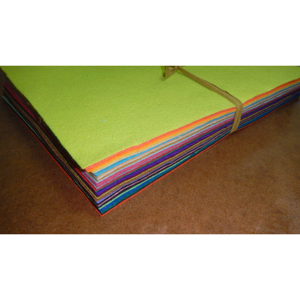 Tela Pack Fieltro 29 Colores | Tienda de telas Textil Siles